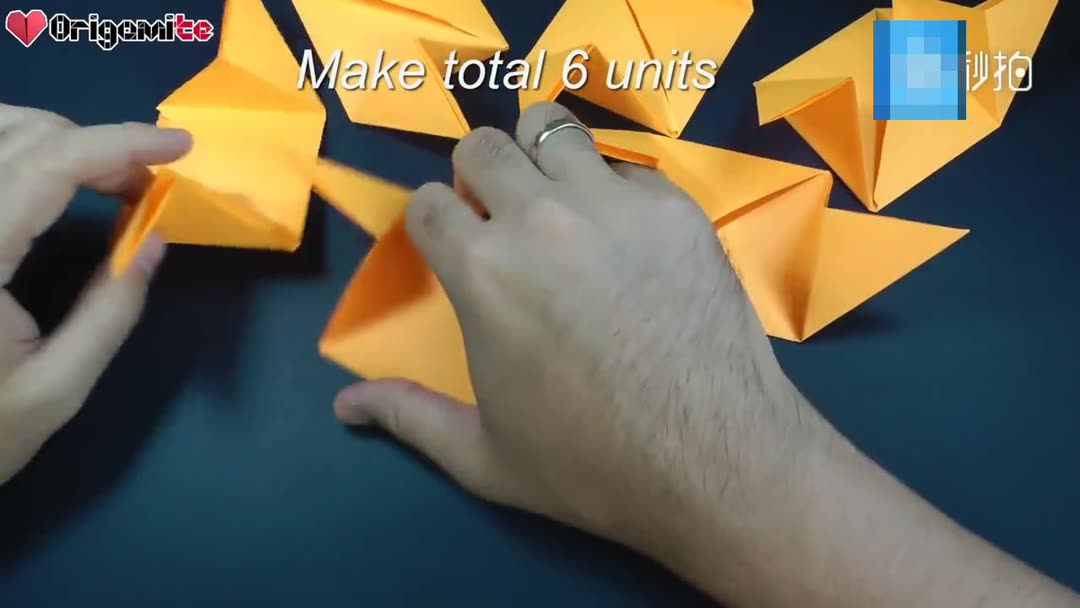 手工坊!教你用纸折出漂亮的立体模型