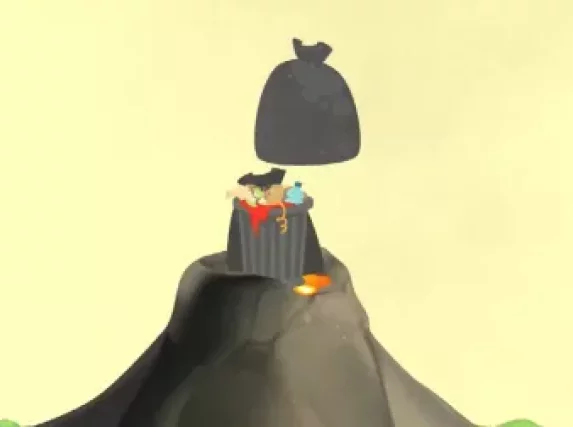 如果把生活垃圾丢进火山处理会怎么样?