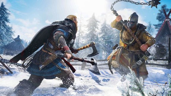 困难难度【刺客信条英灵殿】弩箭手下去吧你