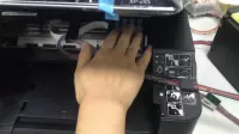 爱普生xp245所有灯全闪解决方案