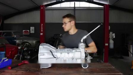 见过70年代跑车变速箱?拆装来看看内部结构如何