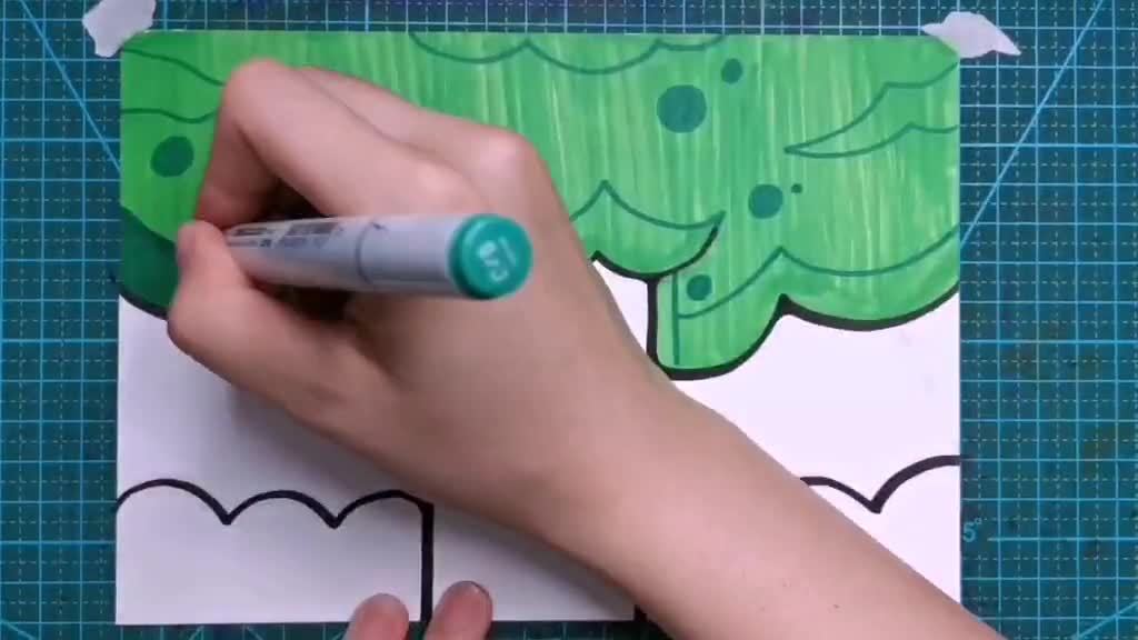 大树底下好乘凉教你画一棵大树育儿创意