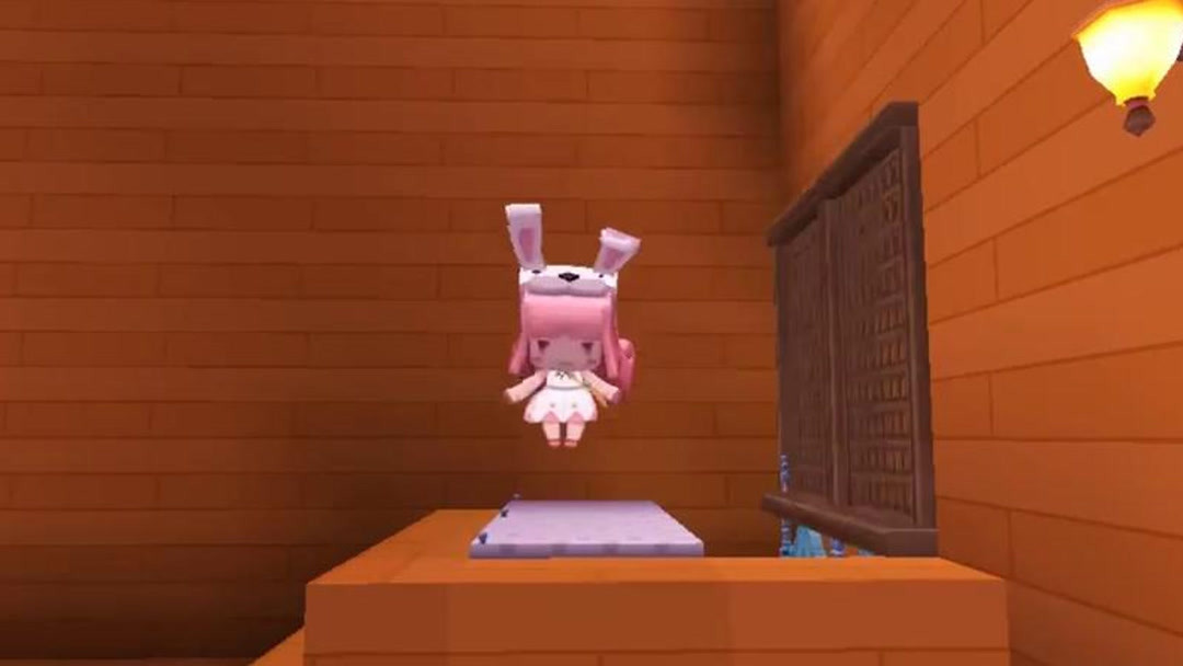 迷你世界:生存冒险,自主创造,多人联机:女孩为了好生活离开母