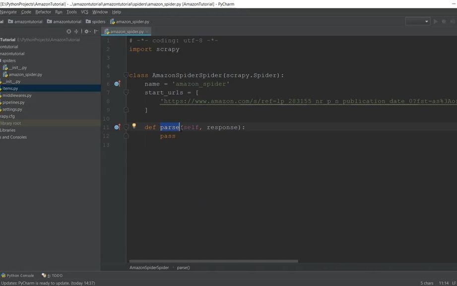 Python Scrapy教程-22-网页抓取亚马逊 - 抖音