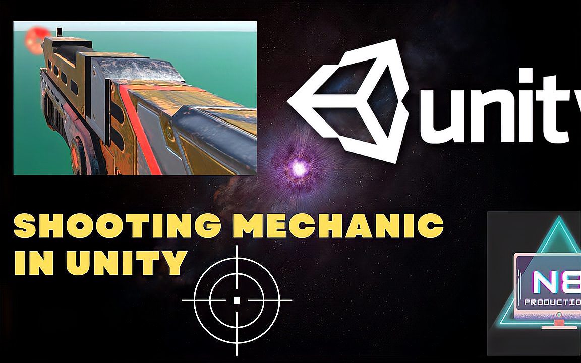 [Unity教程][射击]Shooting in Unity Raycasti