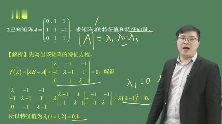 ...全军队文职笔试专业课-(专业科目)数学【线性代数】矩阵的相似简化1