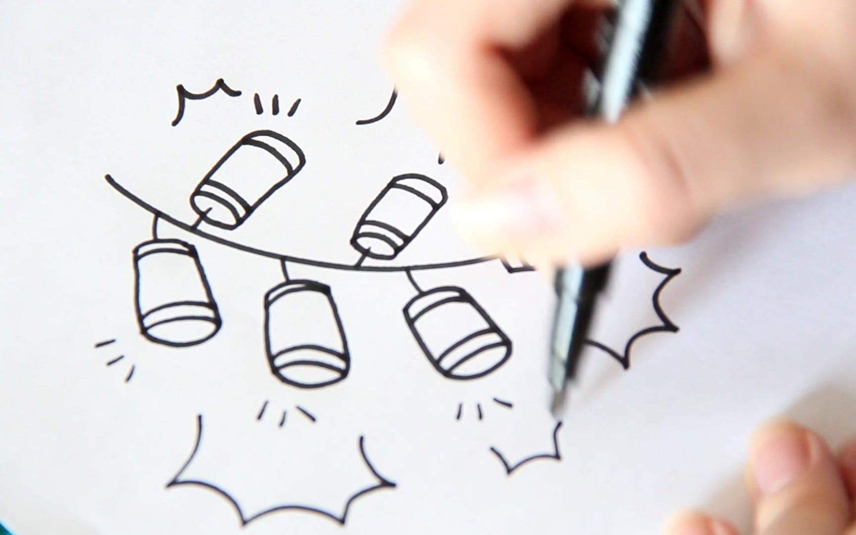 周五创意美术课--过年啦(上)