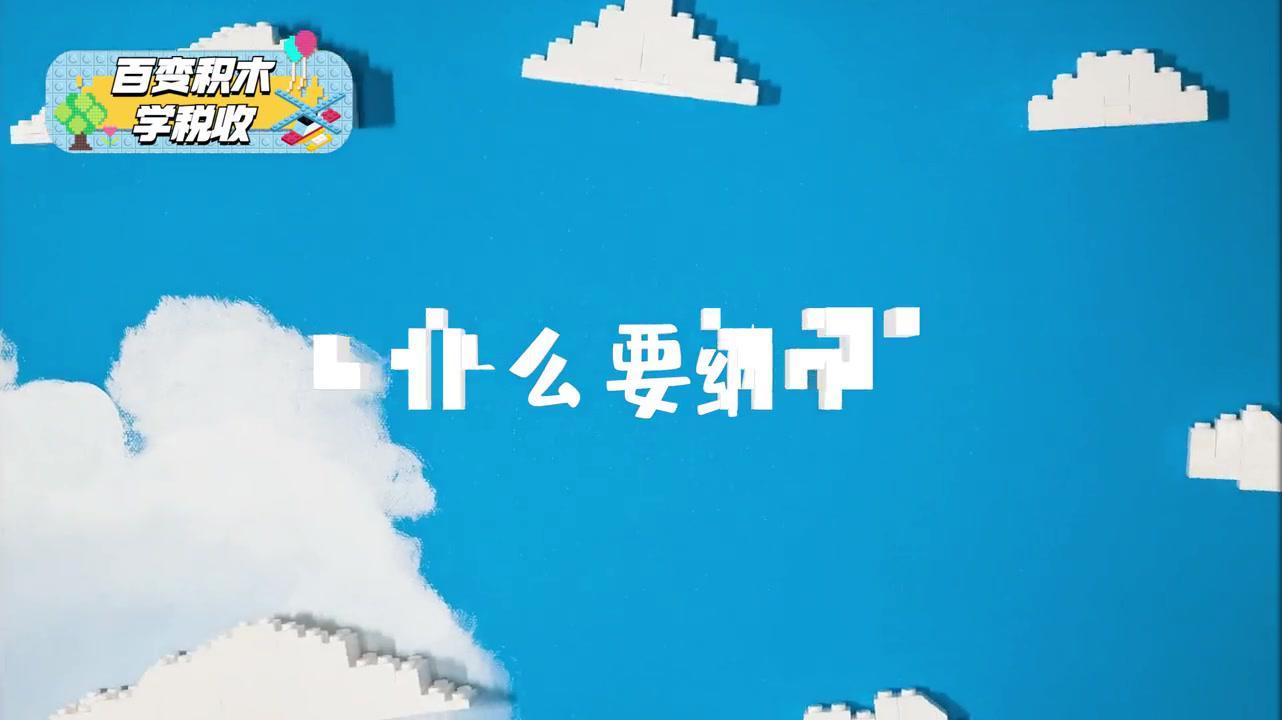 百变积木学税收(第二集):为什么要纳税?#定格动画