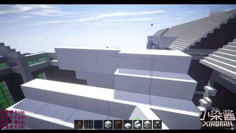 「Minecraft」别墅建筑教程 up用40分钟教你建一栋欧式别墅!非常详细!3