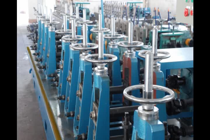 远兴鸿不锈钢制管机视频