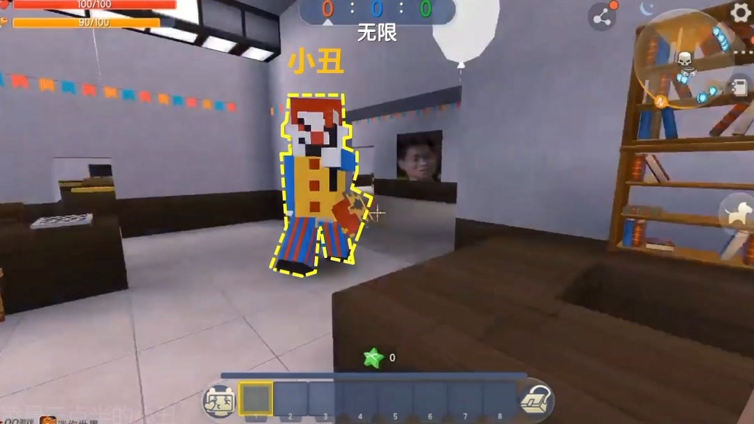 迷你世界解密《凌晨三点半的小丑》找到房间里的钥匙,小心陷阱