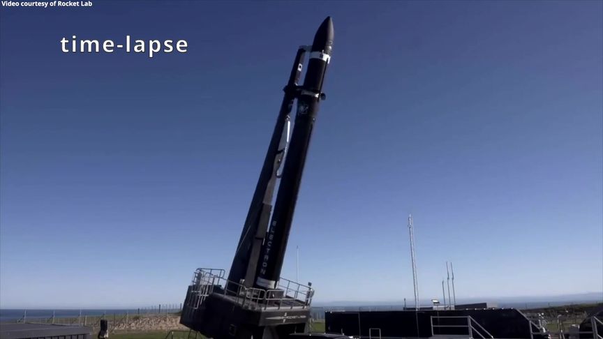 美国火箭实验室电子号可复用火箭计划使用直升机回收,模拟视频