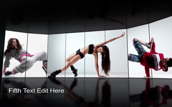 14272-三维分片拼合照片展示AE模板