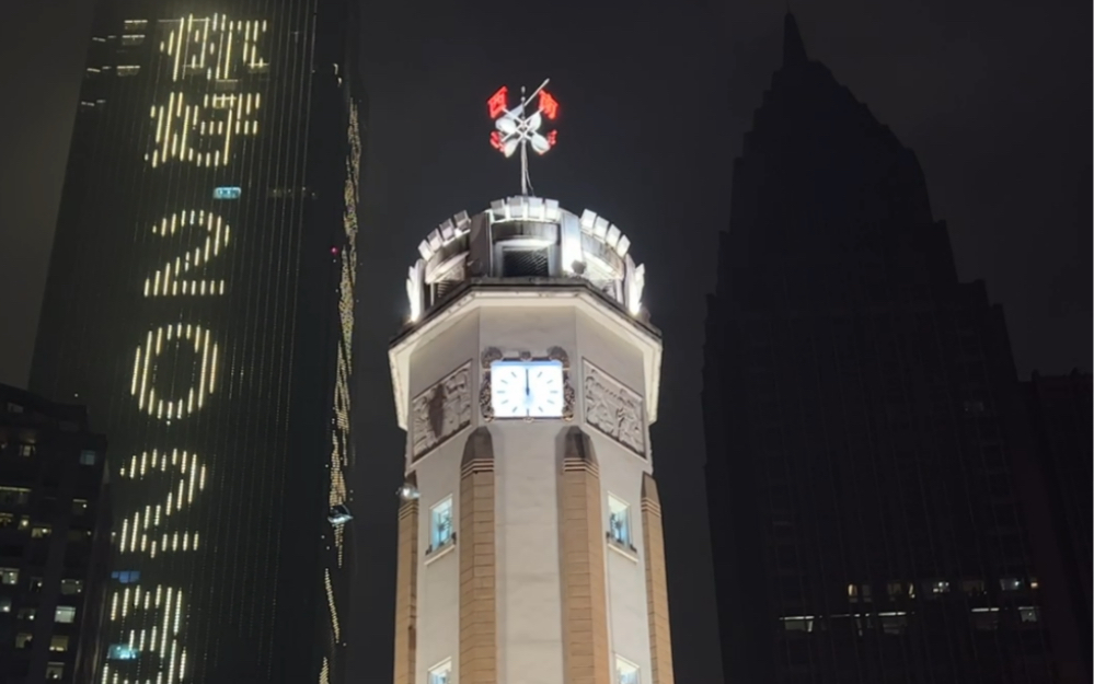 重庆解放碑跨年实录!超累超开心