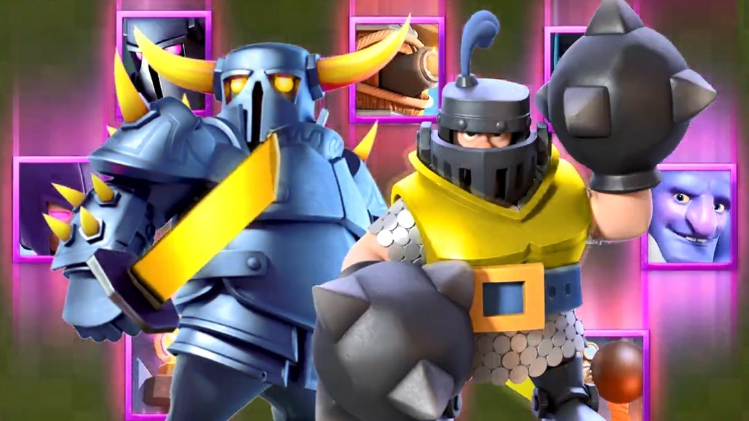 皇室战争:皮卡超人和超级骑士PK双倍卡牌,谁能击败这两个大肉盾