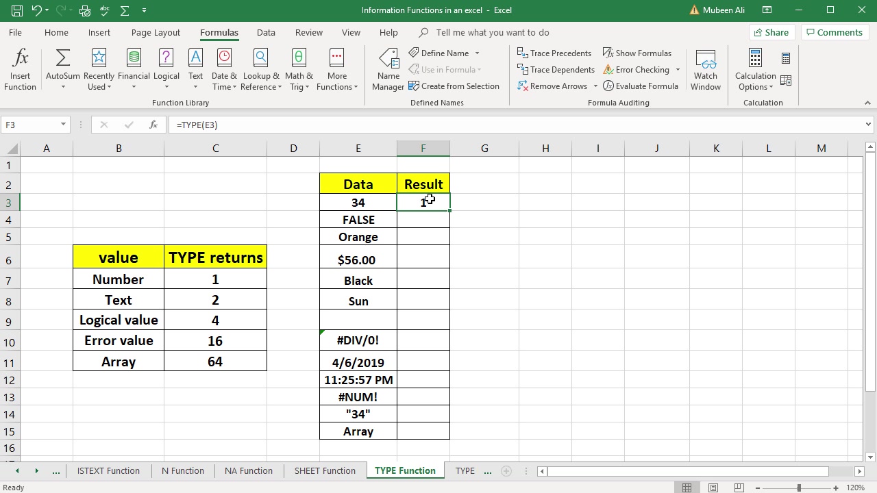 Microsoft Excel 2019(从基础到高级)(4)