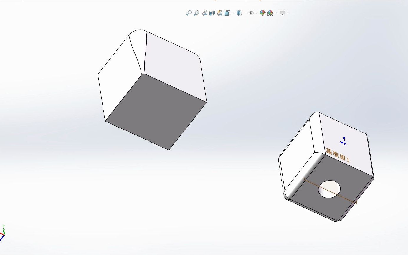 SolidWorks特征成型3(圆角倒角)