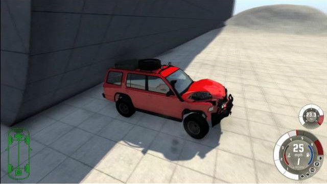 「虎墨」BeamNG.drive车祸模拟器第一期(各种毁车)