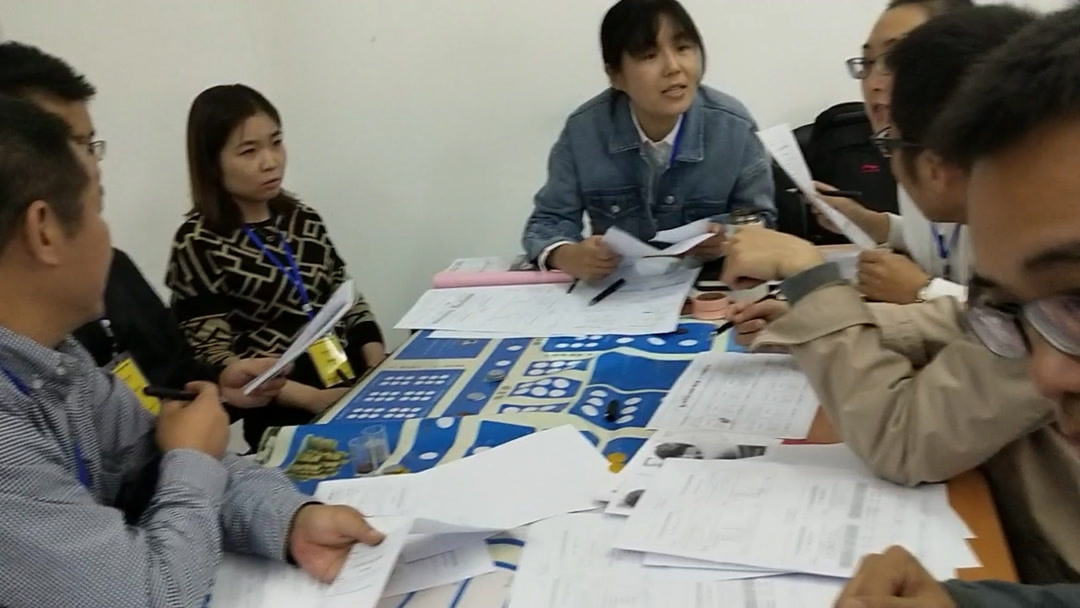 孙丕智老师为上海交大做企业全面运营沙盘视频
