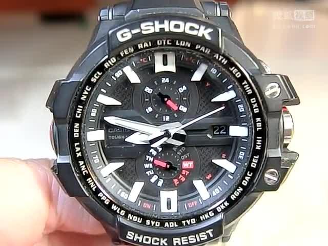 CASIO手表GW-A1000(5240)自动电波信号接收开启或解除