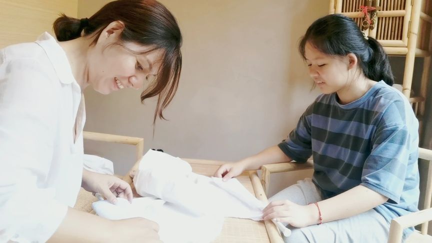亲子扎染,这个暑假陪孩子一起创意美学!