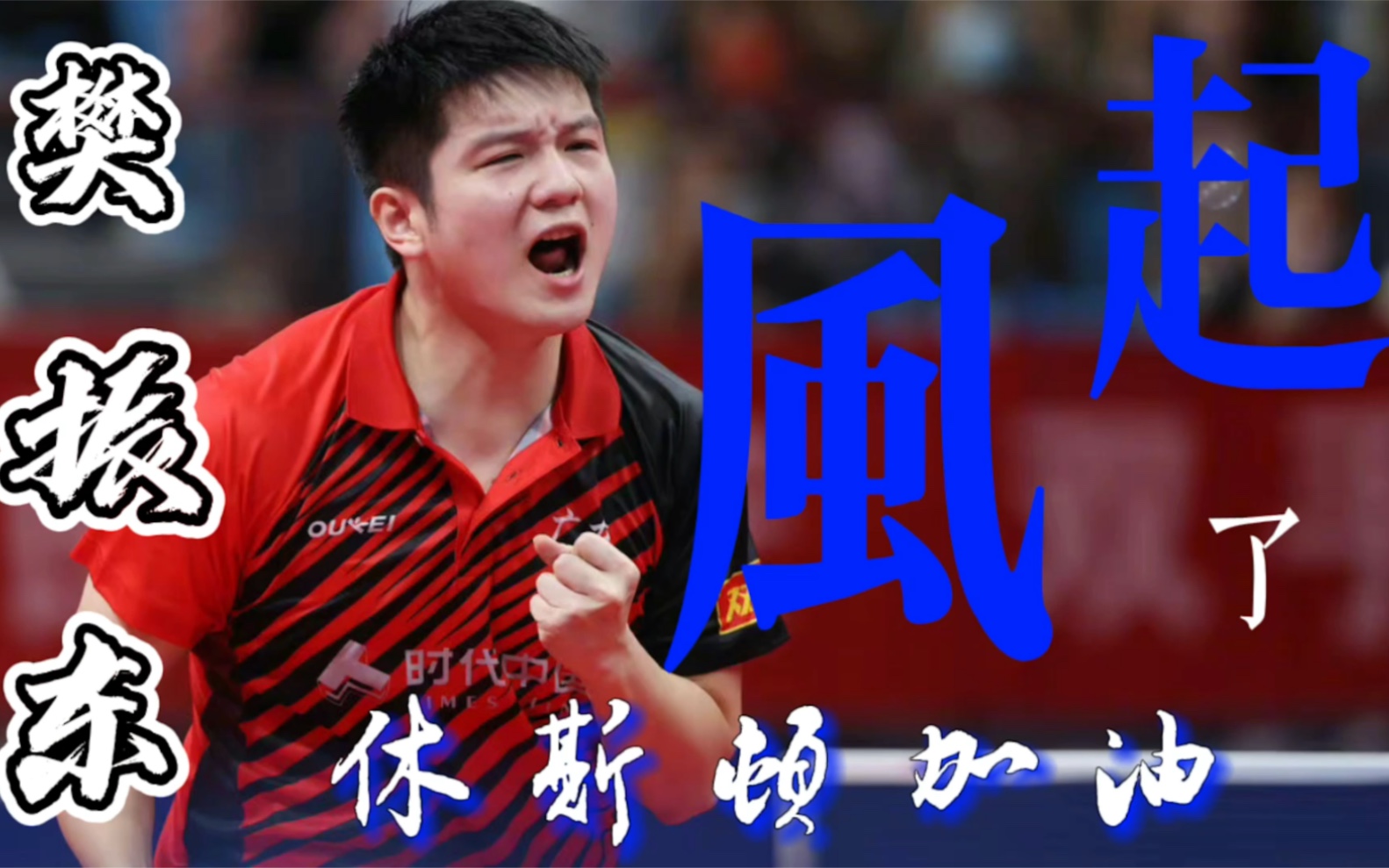 樊振东,小胖!希望你向往生命的盎然,执着于对乒乓球的热爱!永远都不会...