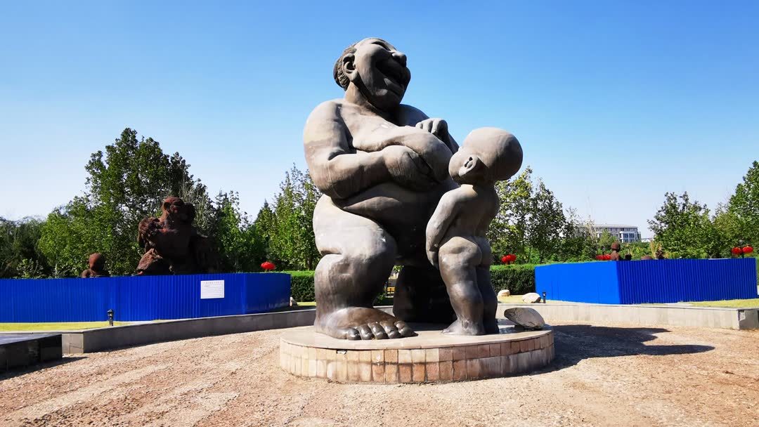 北京有一个这么神秘的雕塑公园,好多人不知道,太搞笑了!