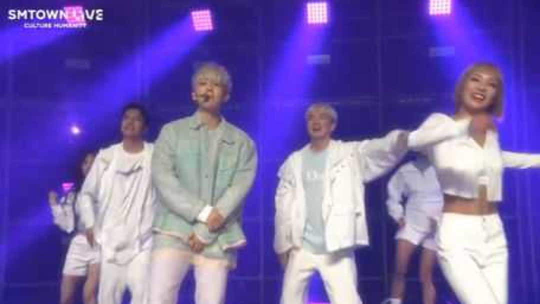 SM家族演唱会表演UN Village+ Candy舞台合集!