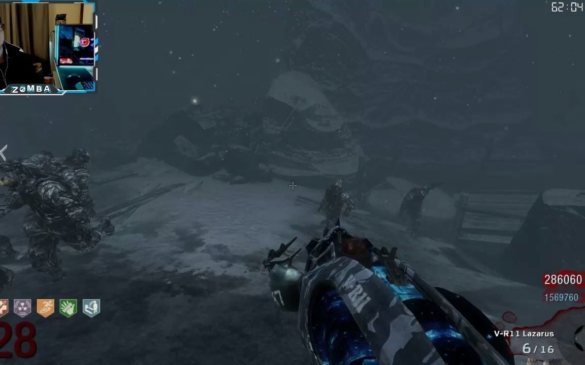 【新·世界纪录】使命召唤7僵尸模式 COTD2人128波