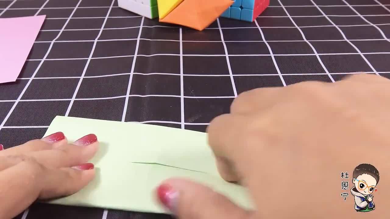 少儿手工折纸大全 三色立体折纸