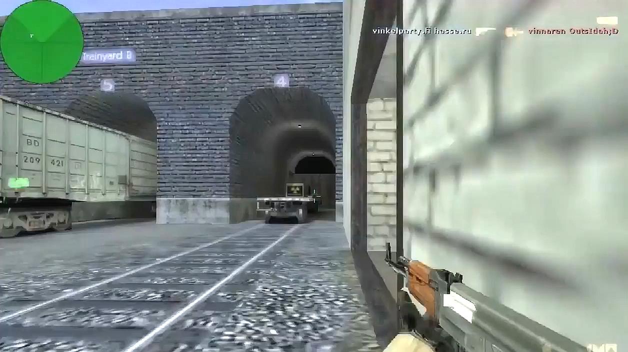 CS1.6:教科书般的AK点射!这是哪位q姓枪神?