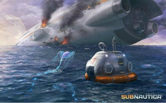 【水下之旅/Subnautica】有了推注器就不怕被嘿嘿嘿了【异心解说】