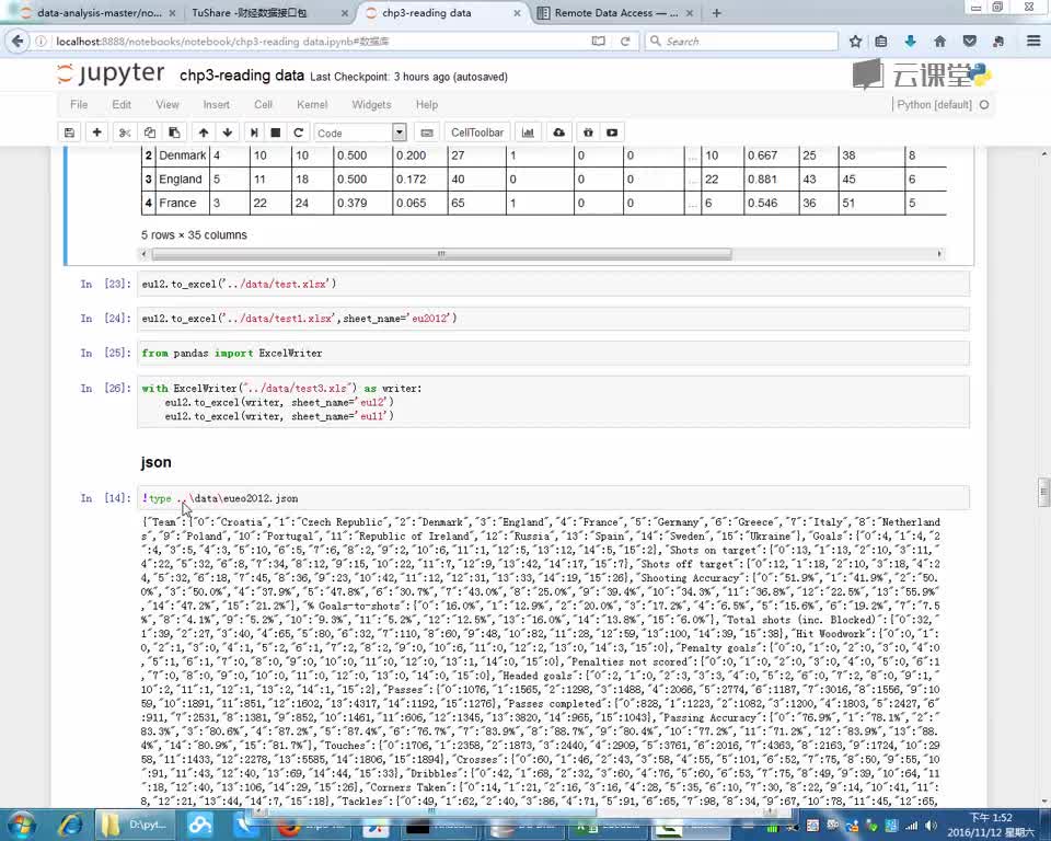 python数据分析与可视化实战1