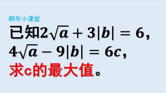 2010年的联赛题,考察实数的非负性,很多同学不会做