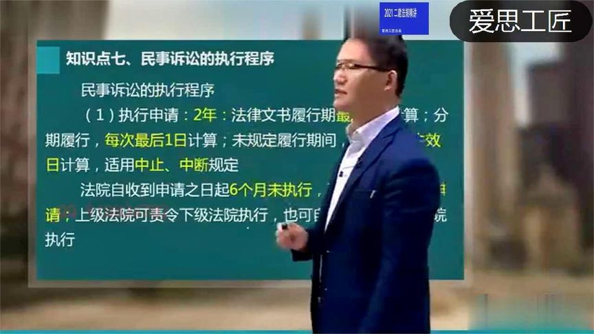 2021二建法规104民事诉讼的执行程序_1