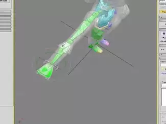3DMAX骨骼蒙皮制作教程02_标清