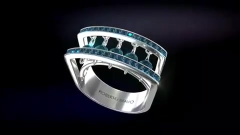 珠宝设计师 jewelry.by.sara.heidari珠宝手绘制作过程