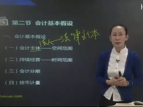 《会计基础》会计基础视频教程 第二课