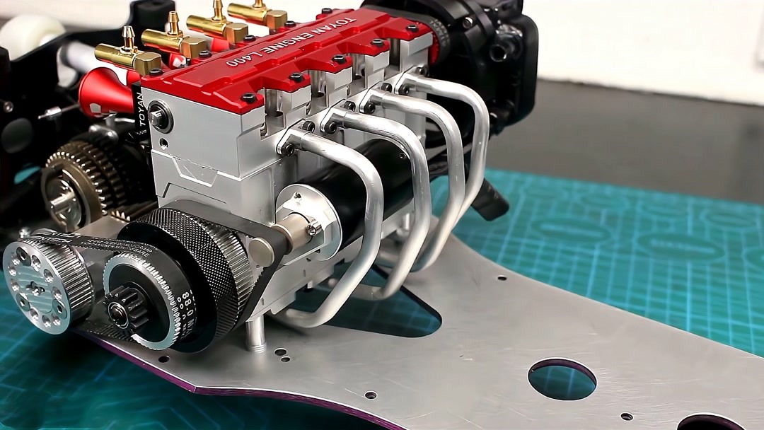 牛人自制比例汽车排气系统,直观演示其工作原理,长见识了