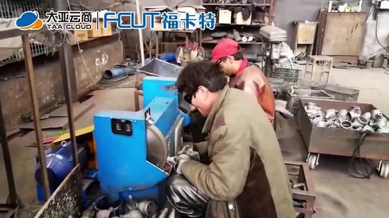 福卡特高速砂轮机 现场打磨视频