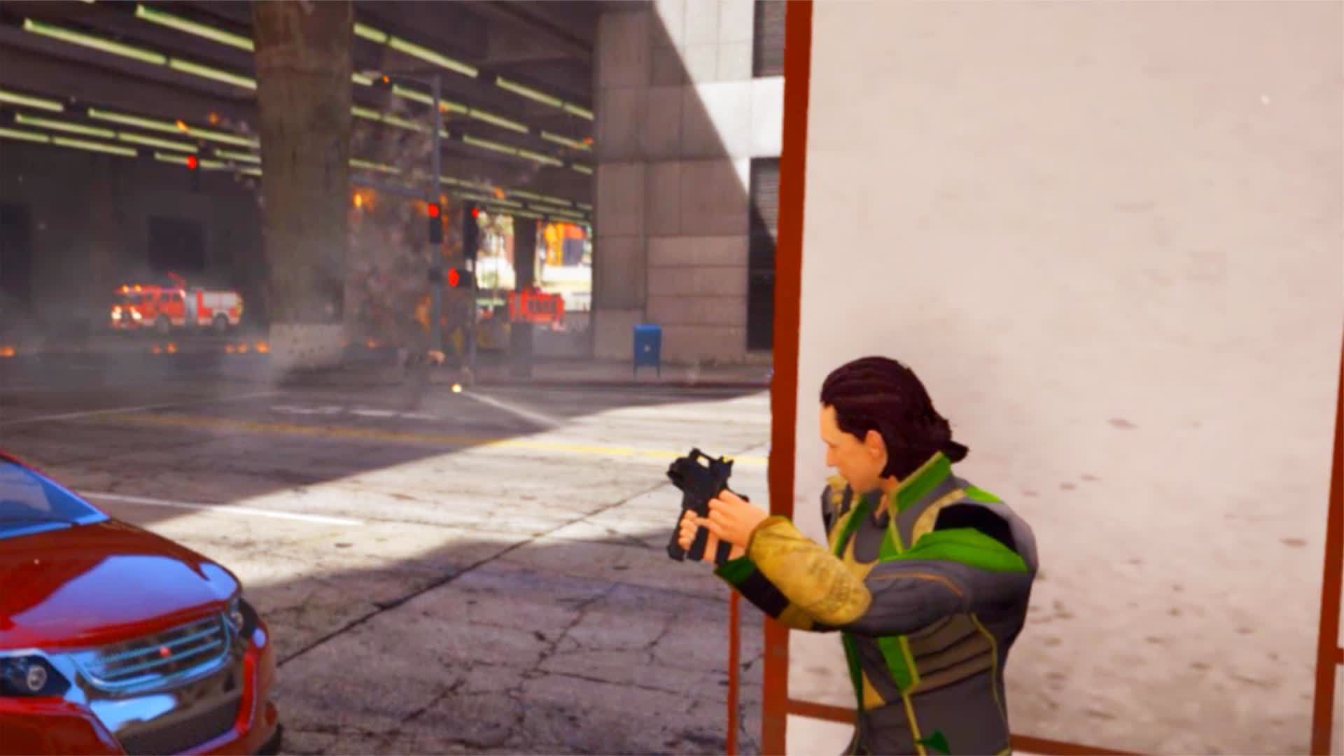 GTA5警察mod:洛基探员被队友卖了,呼叫支援半天没人来