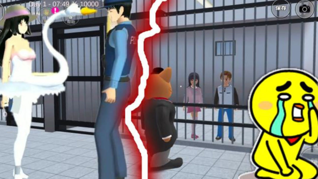 父母打架双胞胎离家出走,发生了不可思议的遭遇!樱花模拟器游戏