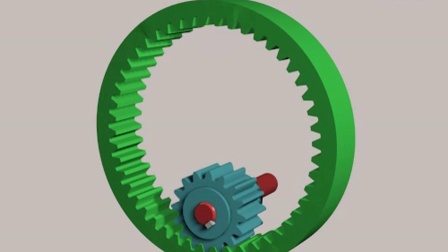 内齿轮传动 教学用素材