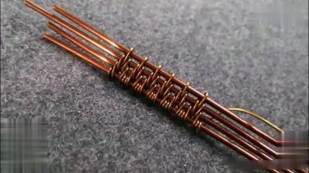 达人教你如何变废为宝仅用水晶加铜丝做出高大上项链