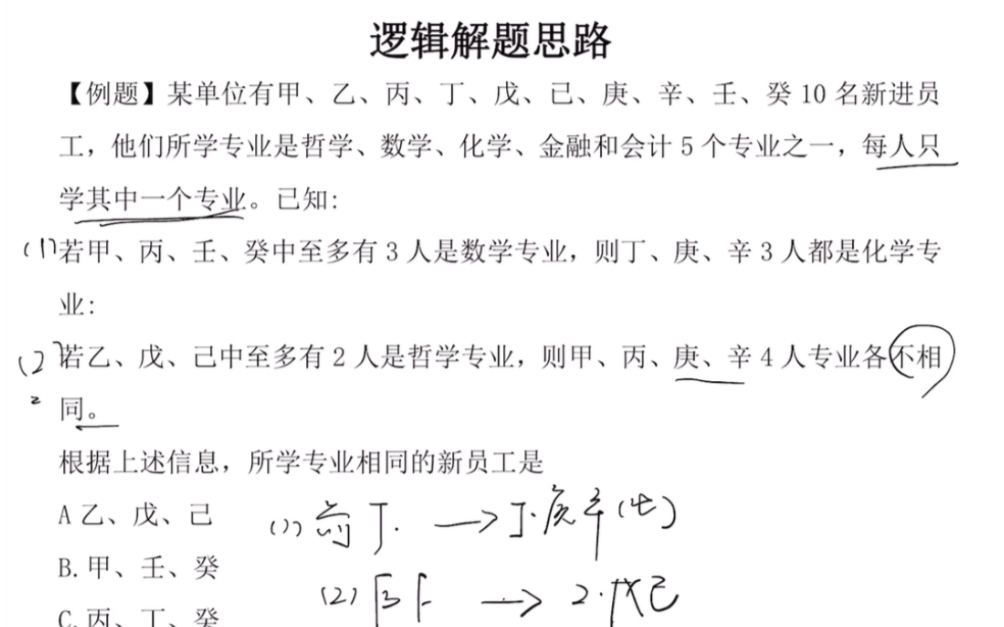 “二难推理”的灵活使用!