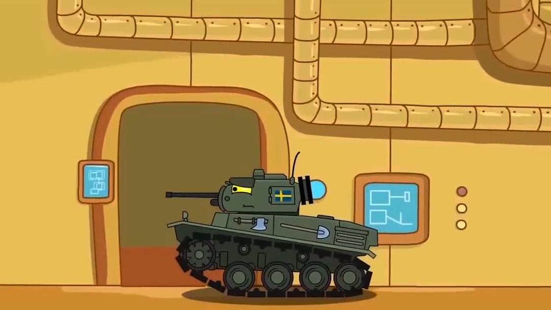 坦克世界动画:外星的坦克!