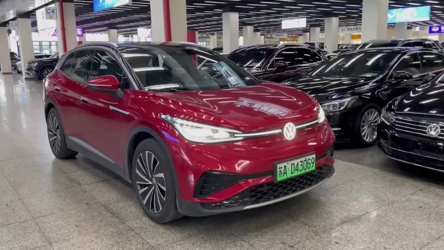 到店21年大众 id4x 长续航版 私家用车 1万公里 555公里续航