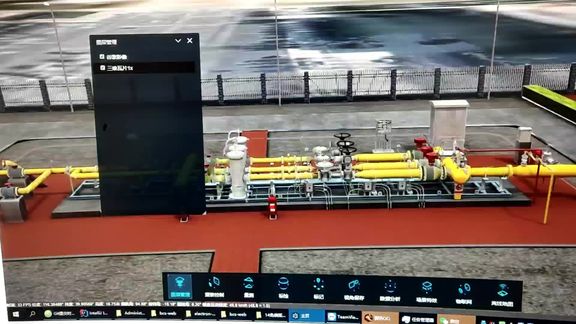 比特云CIM 平台三维模型导入效果。