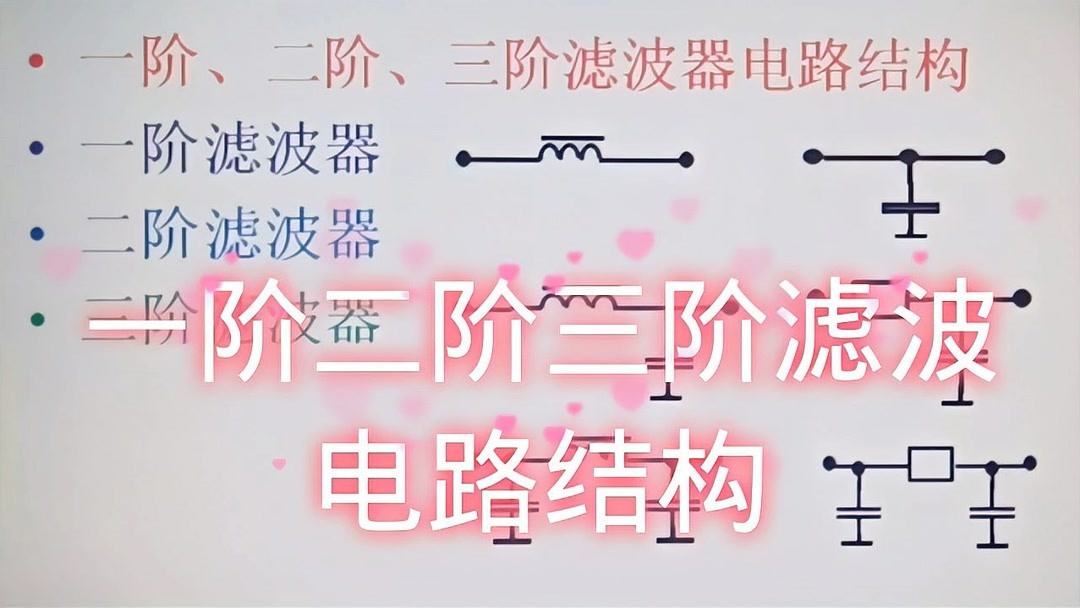 174-什么是一阶二阶三阶滤波?从电路结构了解