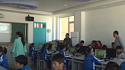 ...小学四年级《舞动的小猫》2信息技术 优质课 面试 试讲 无生上课 无...